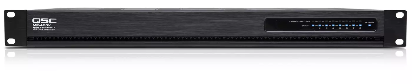 MP-A80V | Q-Sys Multi-Channel Paging Amplifier