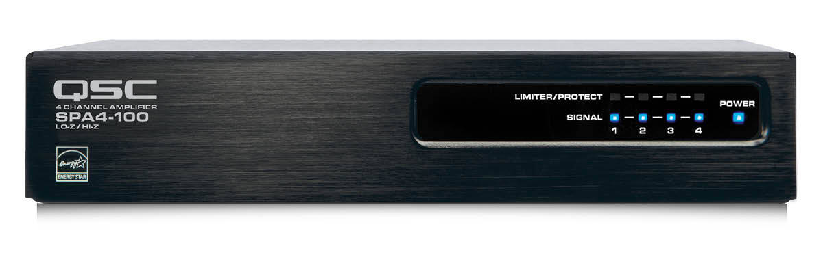 SPA4-100 - 4 channel Amplifier 100W